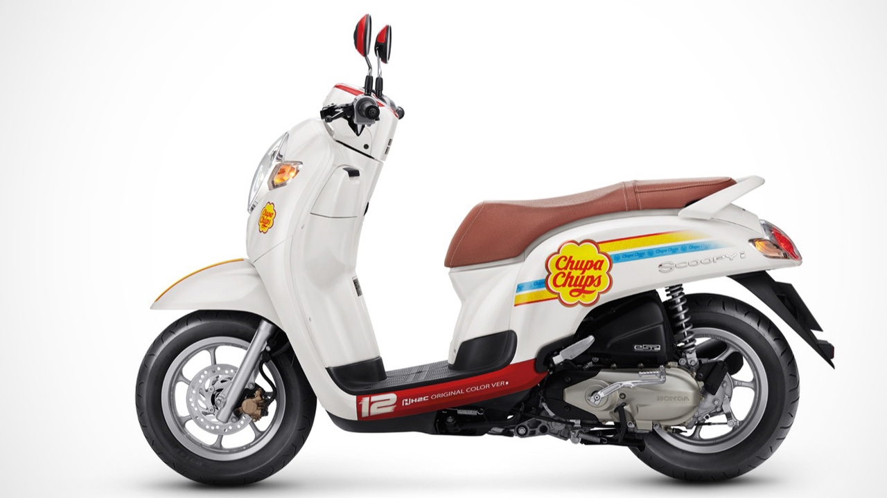 น่ารักน่าบิด HONDA SCOOPY i CHUPA CHUPS LIMITED EDITION