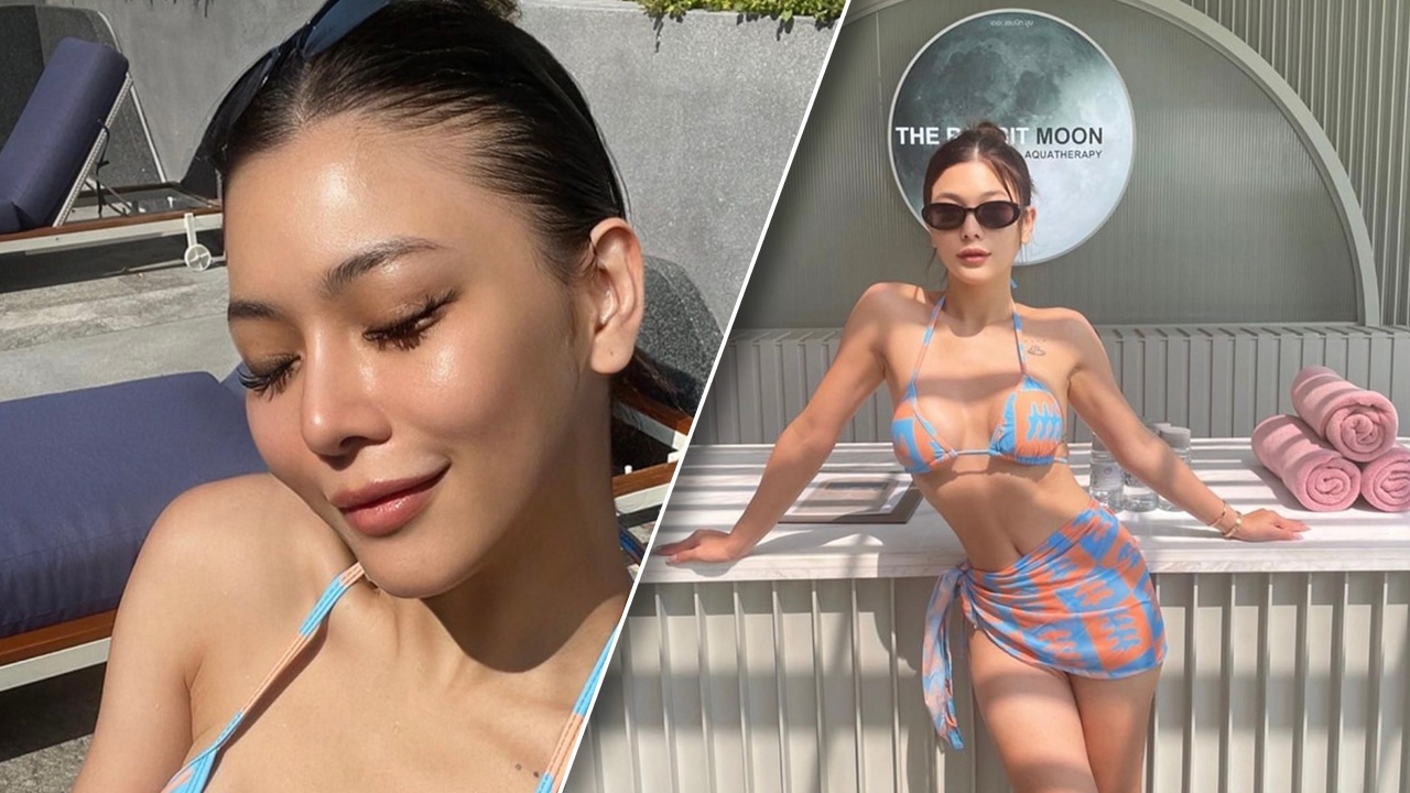 ตัวมัมคัมแบ็ก กุ๊บกิ๊บ ปล่อยชอตเด็ด นุ่งบิกินีสู้แดด นอนอาบแดดสุดแซ่บ