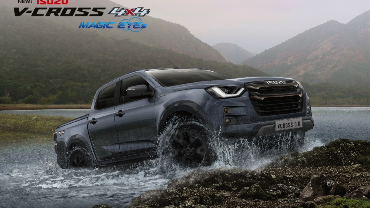 มาครบ กระบะแหวกน้ำ NEW D-MAX / MU-X / X-SERIES รุ่นปรับปรุงเพิ่มอุปกรณ์ 2022