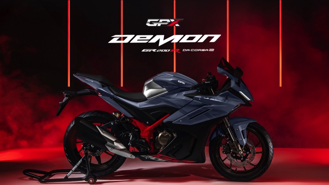 มอเตอร์ไซค์สปอร์ตราคาประหยัด มาแล้ว GPX New DEMON GR200R - DA CORSA 2
