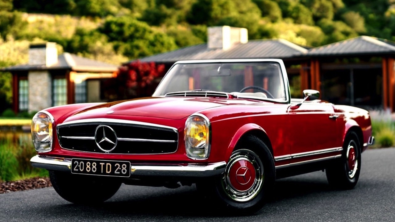 ขุดกระดูก ปู่สปอร์ต 1963 MERCEDES-BENZ SL PAGODA TOP W113