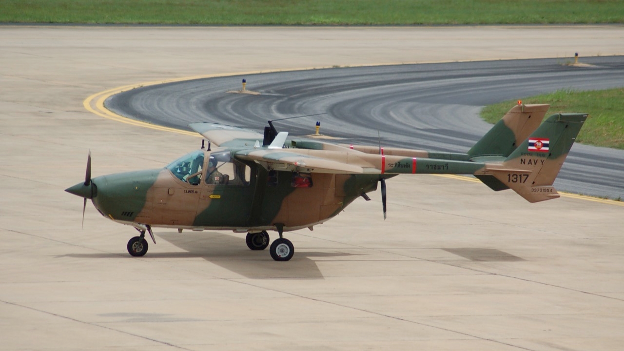 ส่อง เครื่องบินตรวจการณ์ชี้เป้า แบบที่ 1 (T-337 / Cessna O-2)