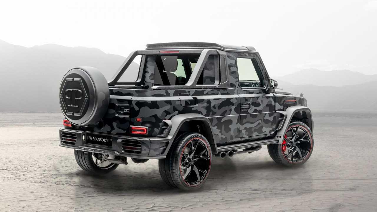 ดับเบิลแค็บก็มีแต่พี่ไม่ชอบ! Mansory Star Trooper AMG G63 Single Cab