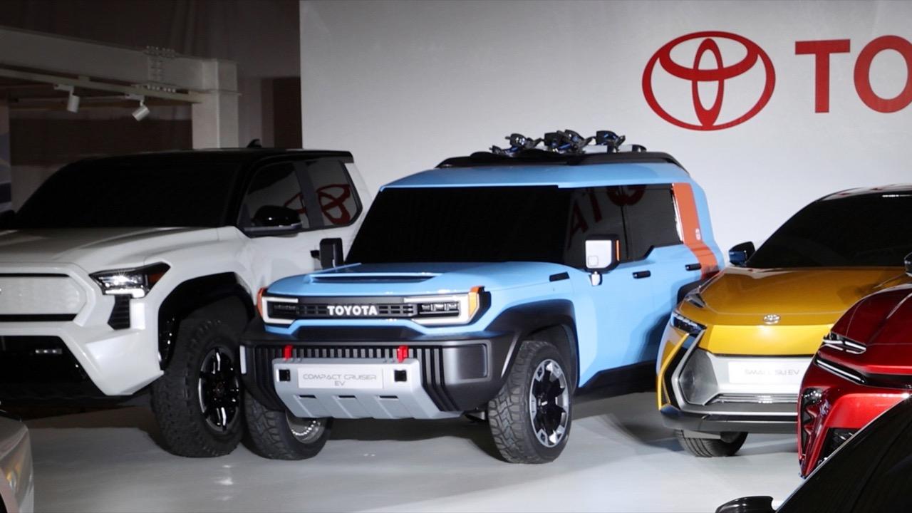 สามห่วงทะลวงรถยนต์ไฟฟ้า! TOYOTA FJ CRUISER FUTURE ELECTRIC SUV
