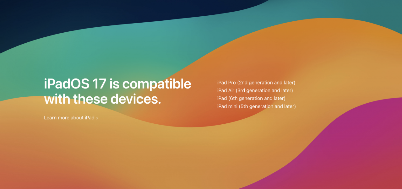 iOS 17 และ iPadOS 17 รุ่นไหนได้ไปต่อบ้าง เช็กข้อมูลได้ที่นี่
