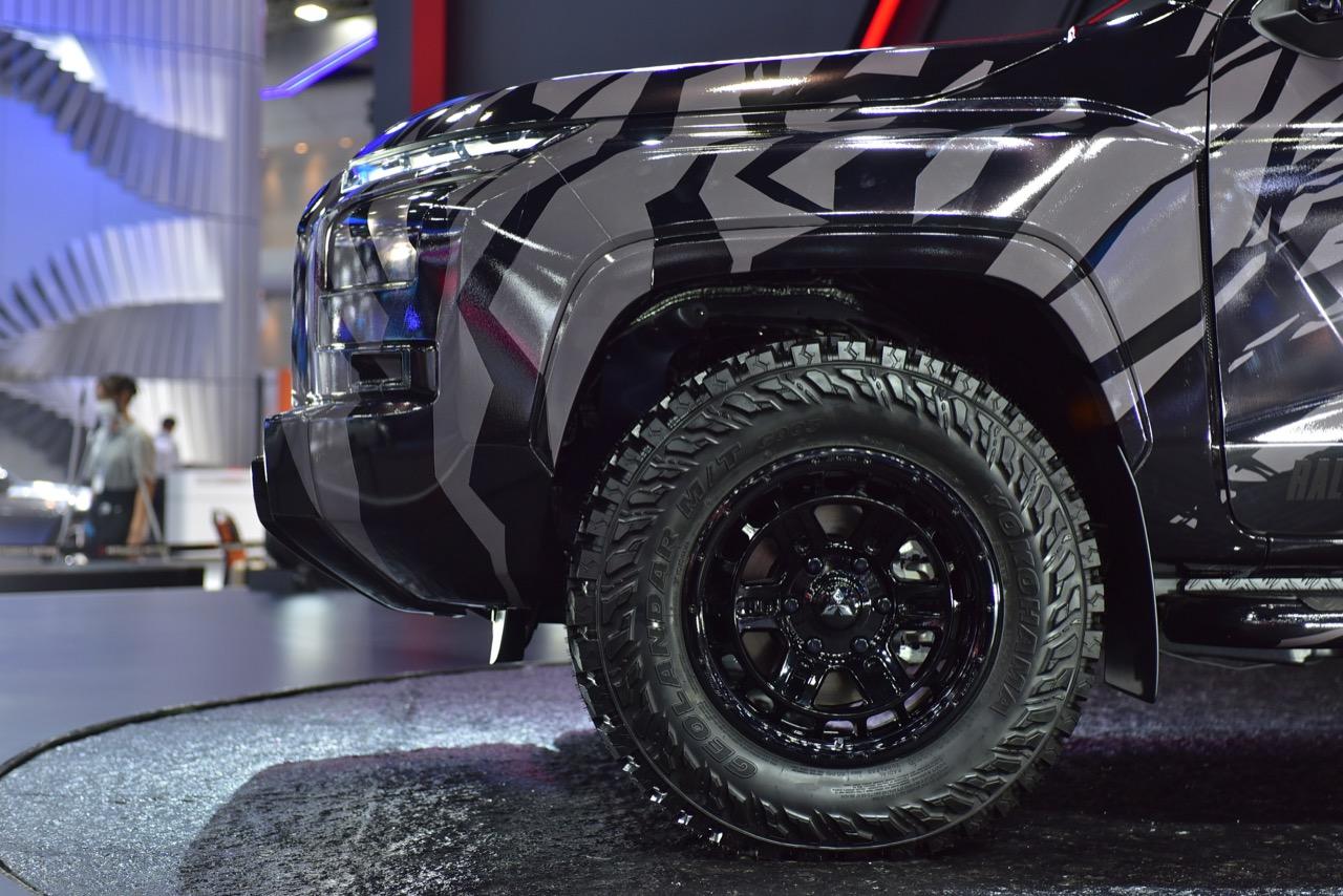 MITSUBISHI TRITON XRT CONCEPT โผล่ MOTOR SHOW 2023 ลายพรางทั้งลำ