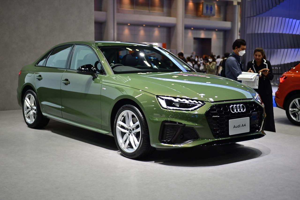 สี่ห่วงลุย Motor Show 2023 AUDI เปิดตัว A4 Minor Change ซีดานสายหล่อประกอบนอก