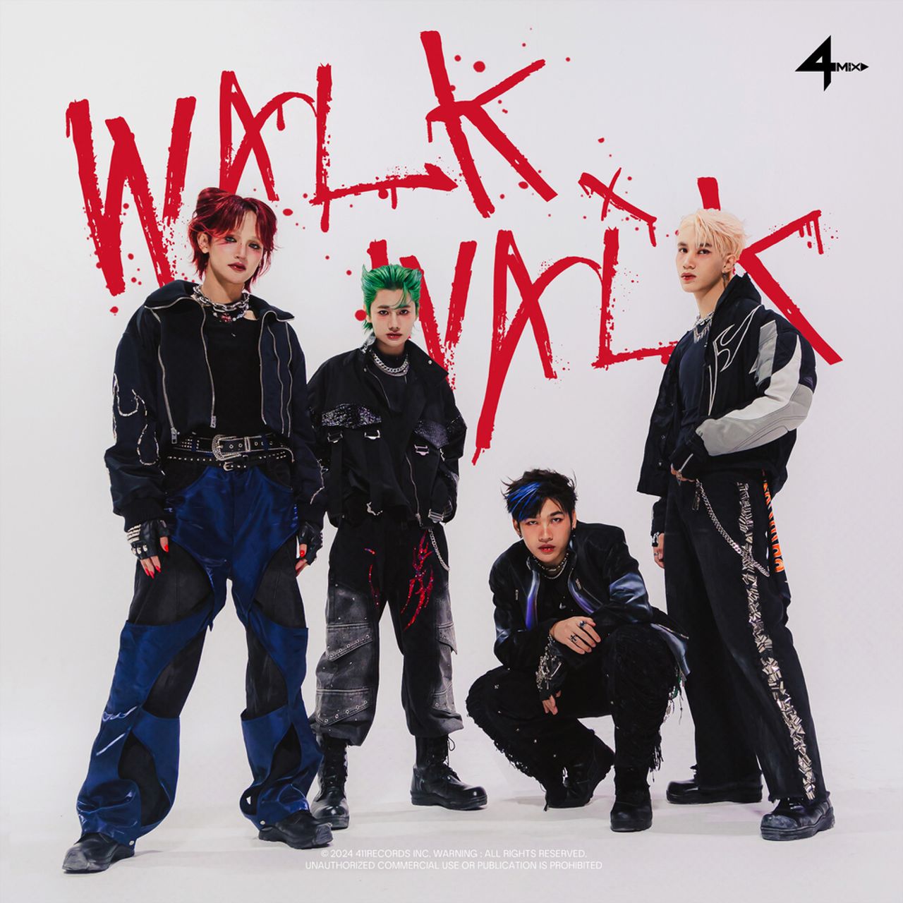 4MIX เพิ่มเลเวลความดุดันปล่อยเพลงใหม่ Walk Walk เสียดสีการแข่งขันของคน ...