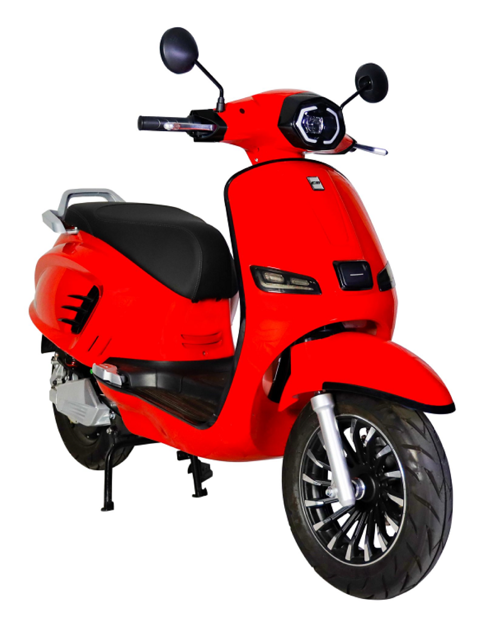 จักรยานยนต์ไฟฟ้าราคาประหยัด EM ENZO สกูตเตอร์ไฟฟ้าสไตล์เรโทร วิ่งไกล 120 กิโลเมตร