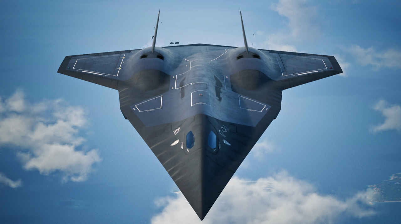 Lockheed Martin SR-72 Darkstar เครื่องบินรบล่องหนใน Top Gun Maverick ...