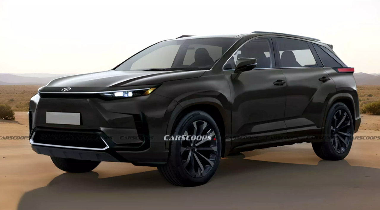 อเนกประสงค์พลังไฟฟ้าเบาะสามแถว 7 ที่นั่ง Toyota bZ5X 2025