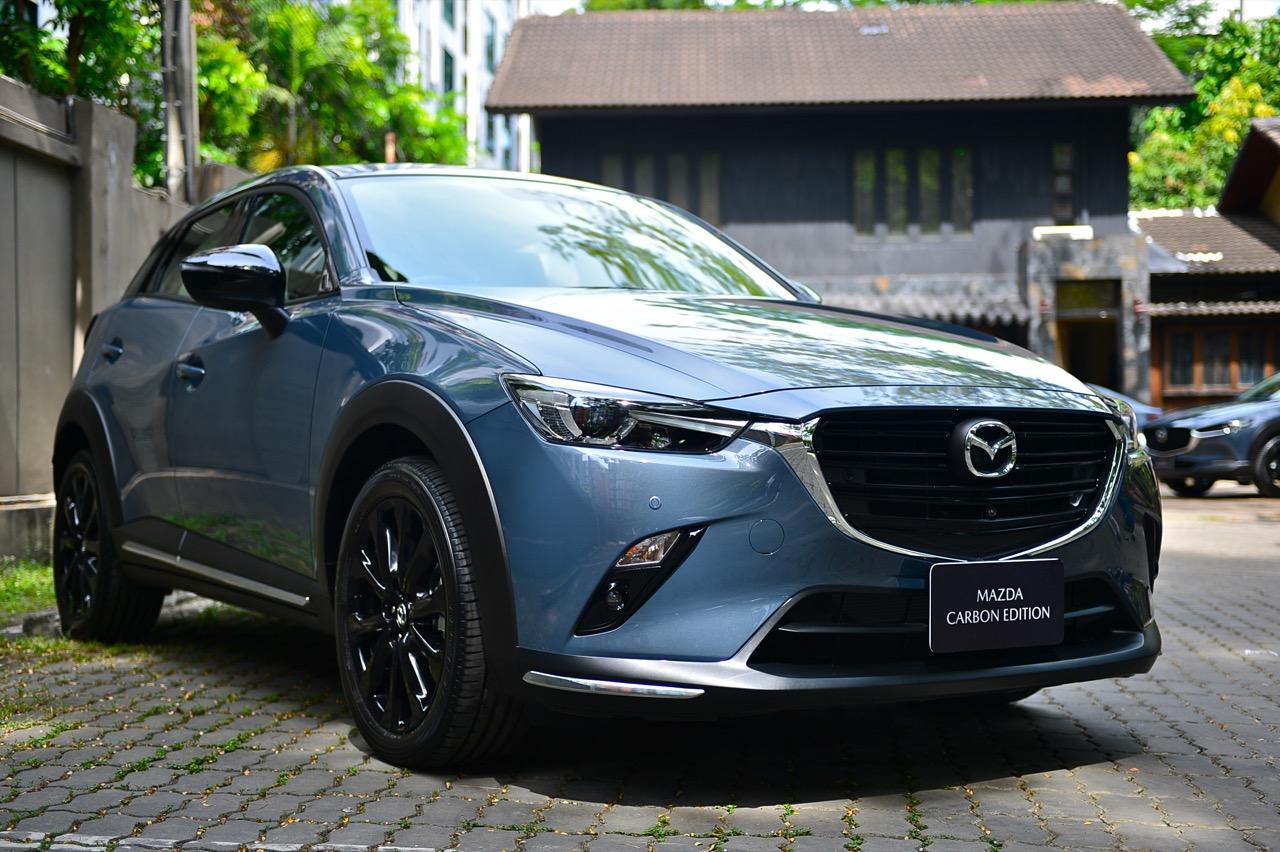 แมวเก้าชีวิต อย่างแหล่ม MAZDA CX-3 รุ่นพิเศษ COMFORT CARBON EDITION