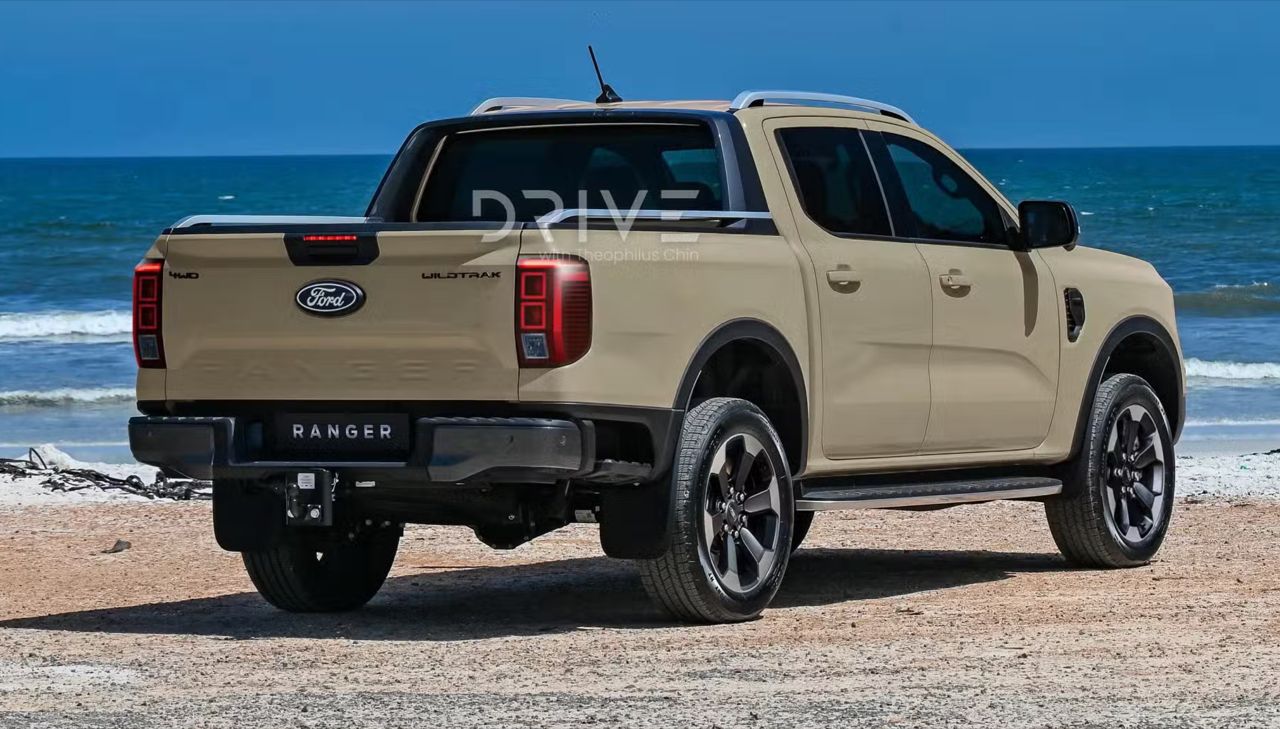 เรนเดอร์พาเพลิน New Ford Ranger 2026