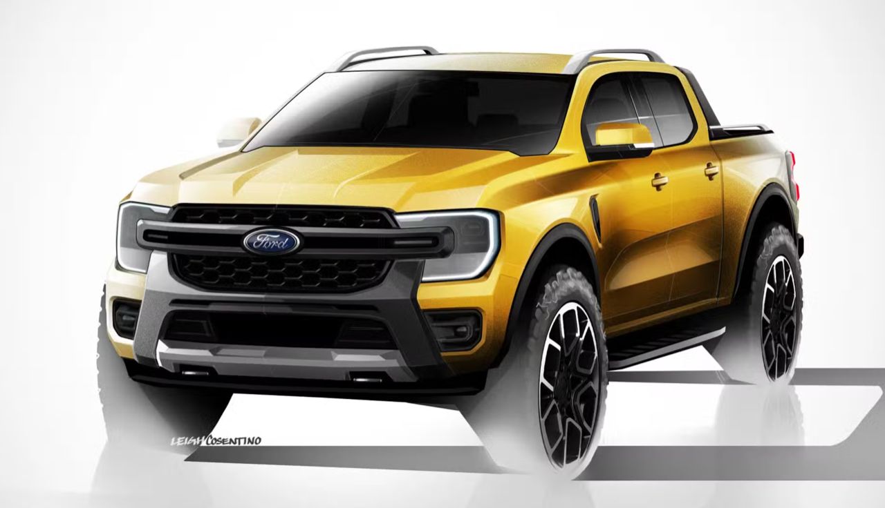 เรนเดอร์พาเพลิน New Ford Ranger 2026