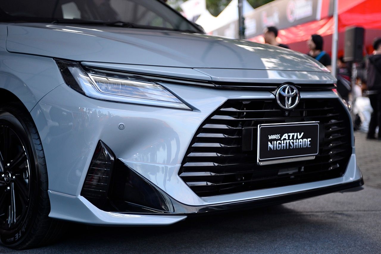 ภาพคันจริง Toyota Yaris ATIV Special Edition NIGHTSHADE