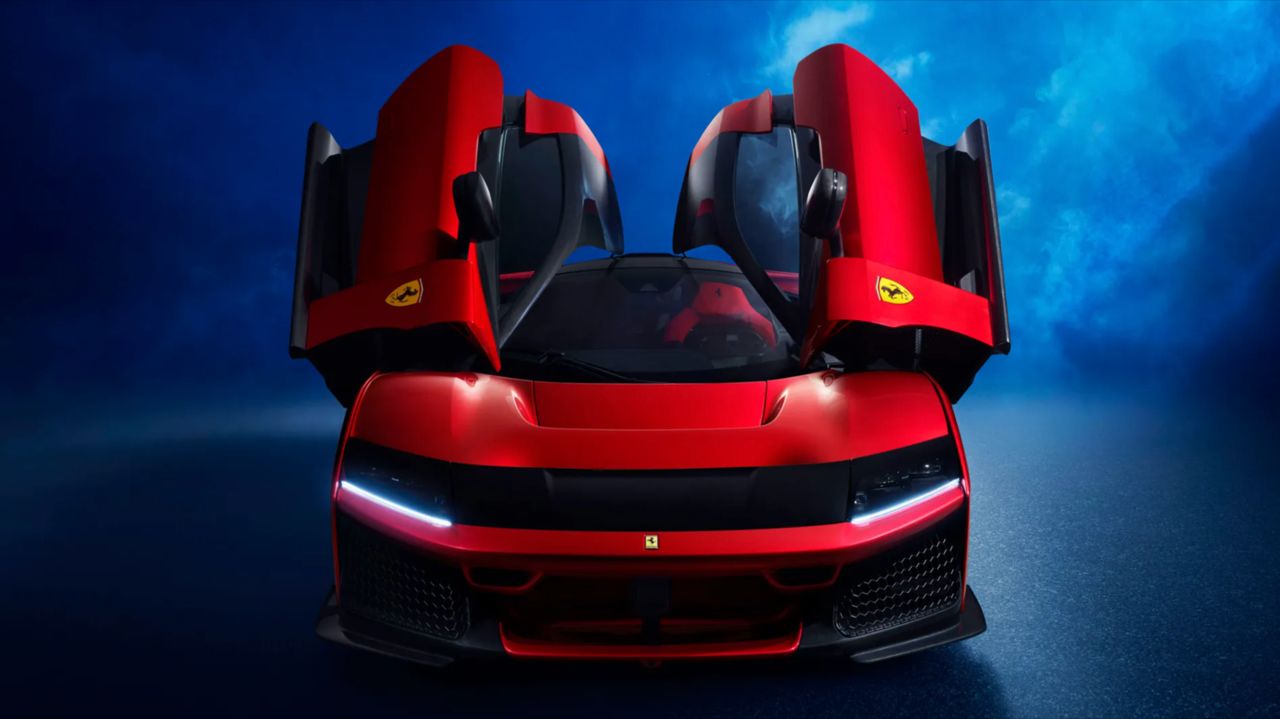 โหดไฮบริด! Ferrari F80 V6 Hybrid 1,183 แรงม้า!