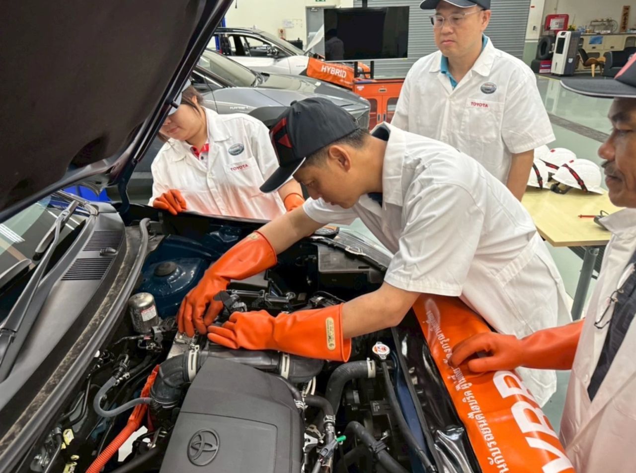 Toyota opens the training of automotive and car maintenance technology ...