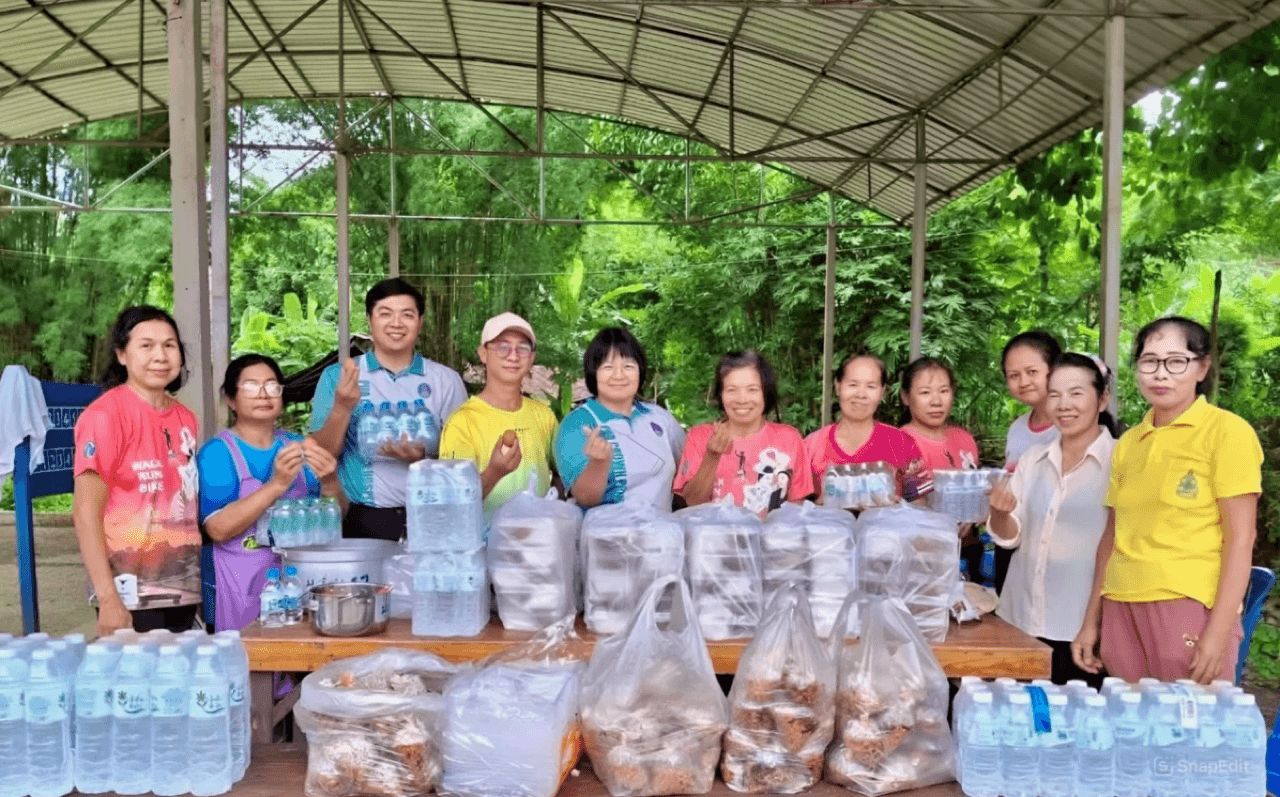 TOYOTA SCG รพ.สมเด็จเจ้าพระยา ตั้งโรงครัวช่วยเหลือผู้ประสบภัยน้ำท่วม จ.น่าน