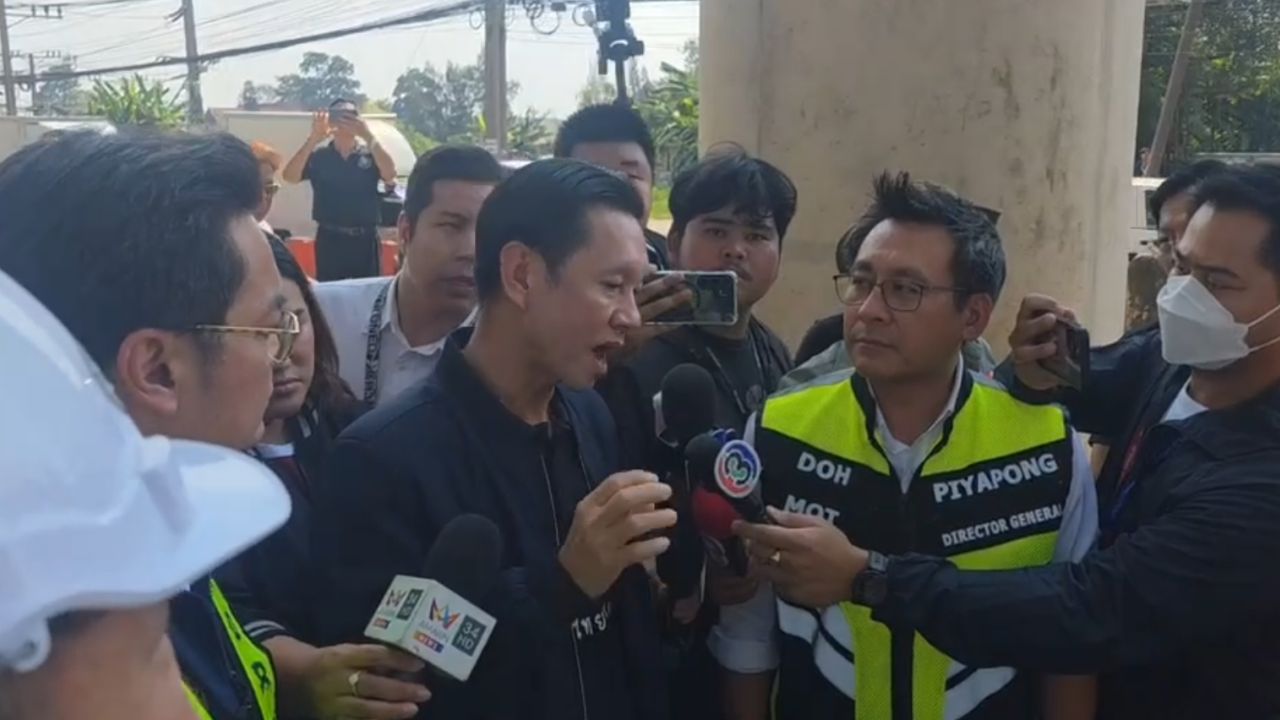 Samut Sakhon Governor Confirms No Construction During Rama 2 Crane ...