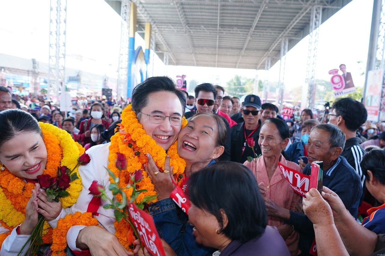 Yotchanan Campaigns in Bua Yai District Promoting Millionaire Policy as ...