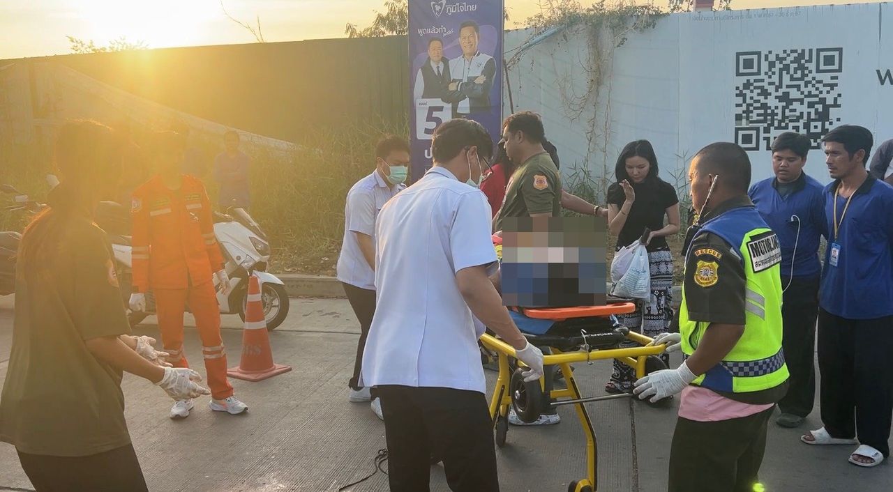 Ja Nongpanee Shocked!! Father Severely Injured in Traffic Accident ...