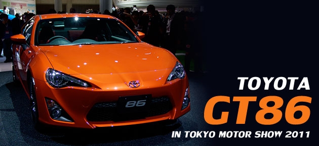TOYOTA GT86 IN TOKYO MOTOR SHOW 2011