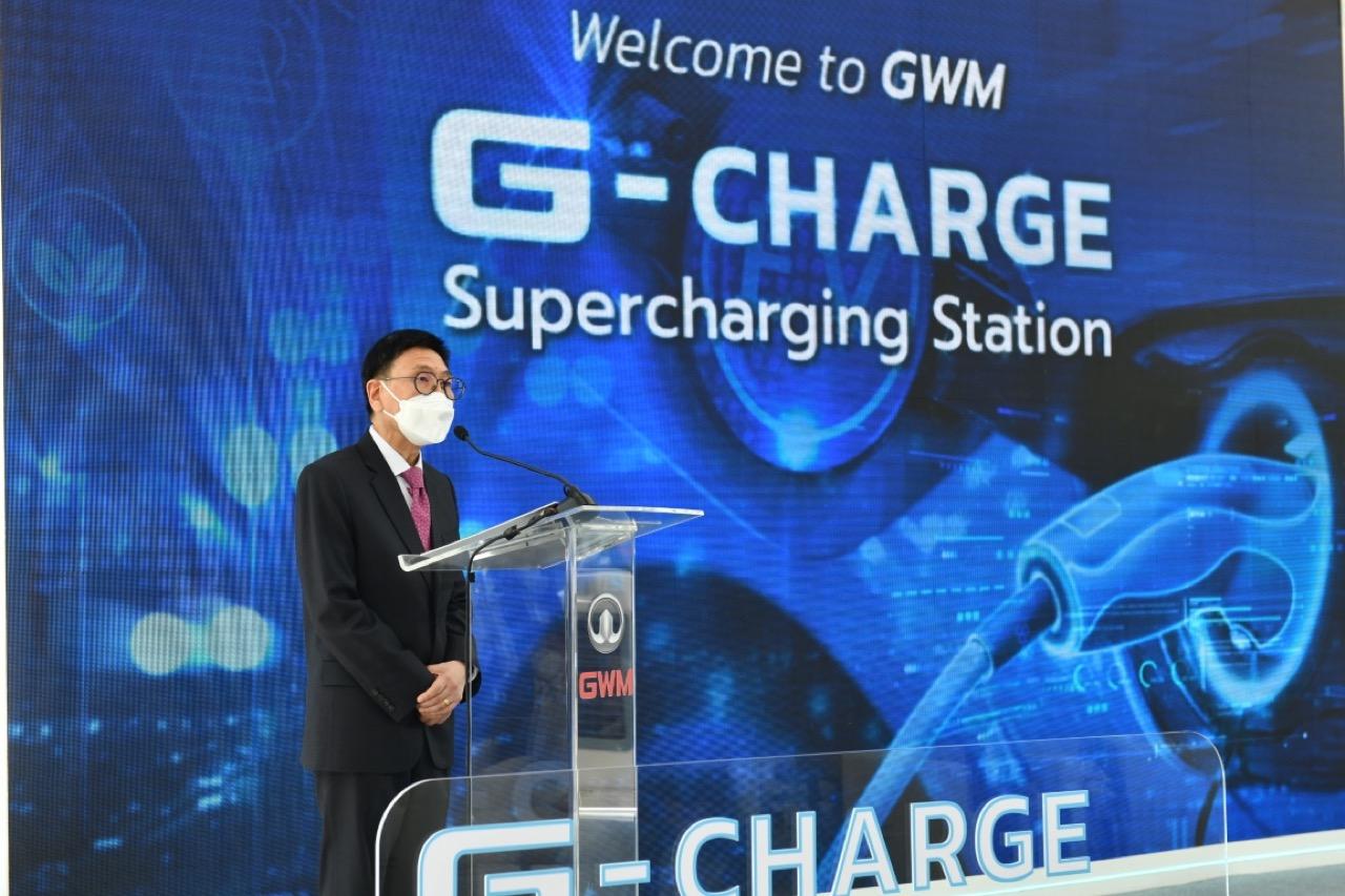 แมวมา จุดชาร์จต้องมี เกรท วอลล์ เปิดตัว G-Charge Supercharging Station