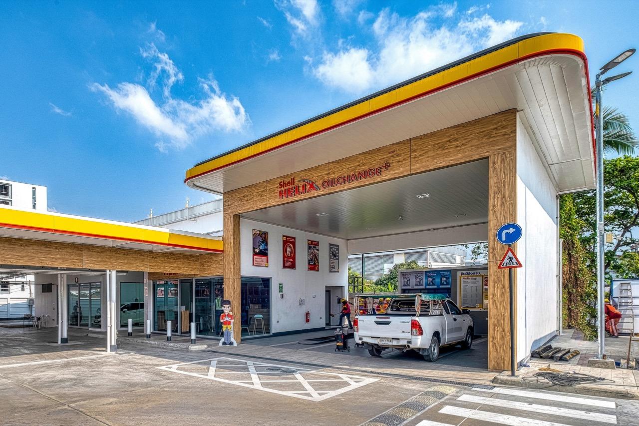 SHELL เปิดปั๊มใหม่สุดไฮเทคย่านกาญจนาภิเษก เอาใจคนชอบความครบ