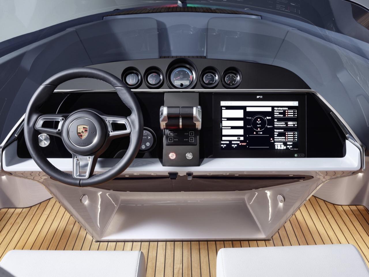 Frauscher x Porsche eFantom สปีดโบ๊ตไฟฟ้าลำแรกของ Porsche