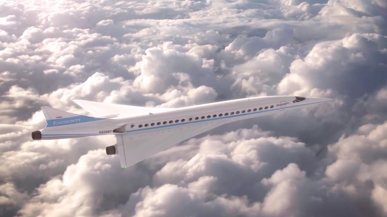 JAL Boom Supersonic เครื่องบินโดยสารความเร็วเหนือเสียงรุ่นใหม่!