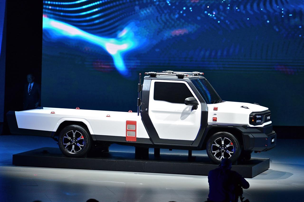 Toyota Hilux Ev Imv0 Concepts Revealed By Akio Toyoda Autocar India ...