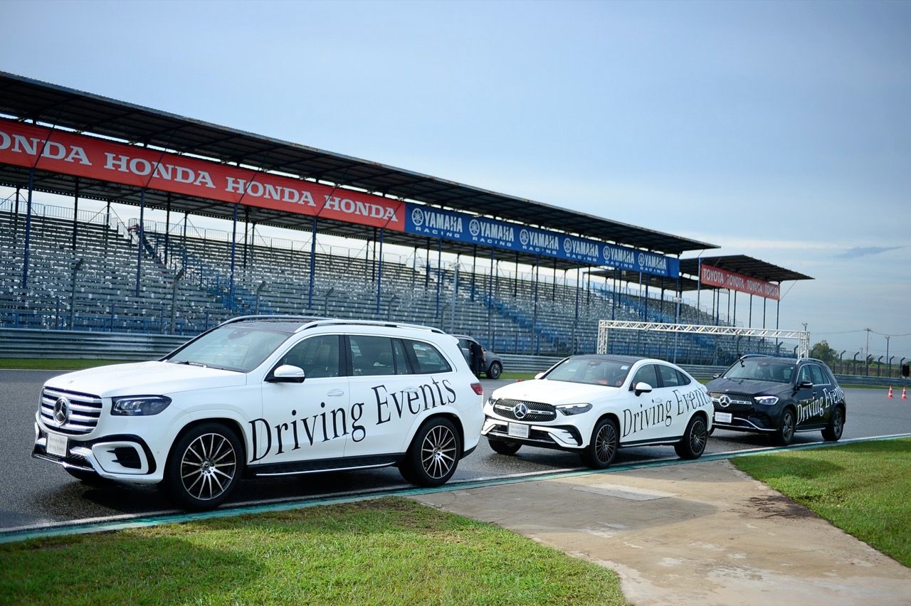 หลักสูตรสายซิ่ง Mercedes-Benz Driving Events 2024