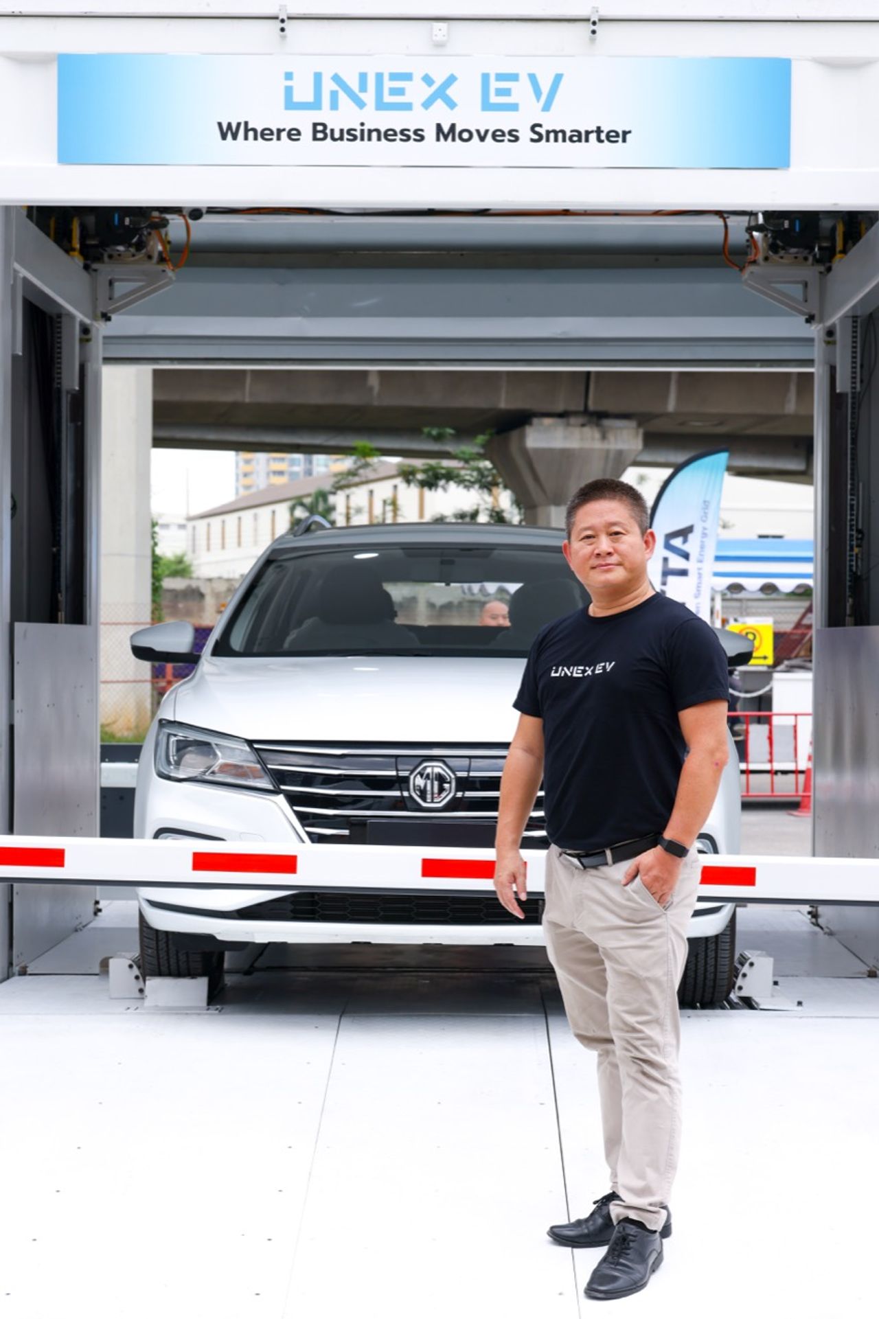 เสร็จเร็วแค่ 3 นาที! UNEX EV เปิดตัวระบบสลับแบตเตอรี่ยานยนต์ไฟฟ้าแบบไม่ ...