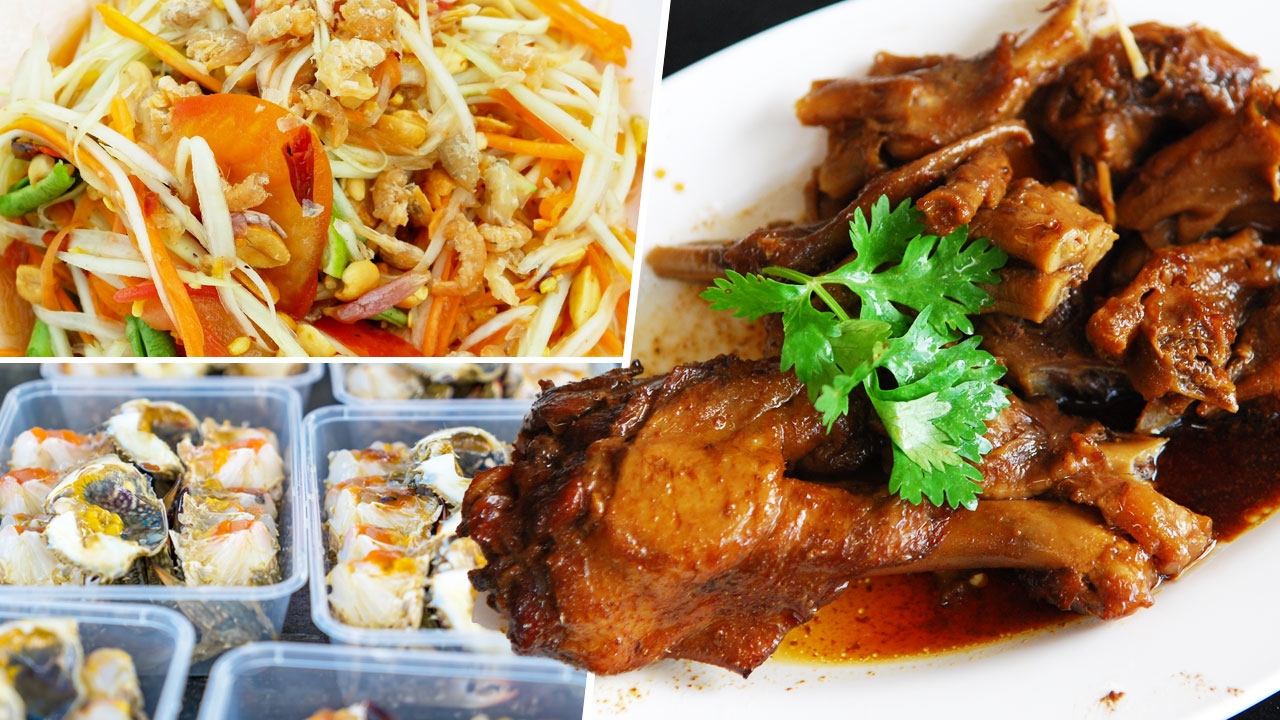 ปูดอง-เป็ดพะโล้-ส้มตำ เมนูฮิตสั่ง “สงกรานต์”