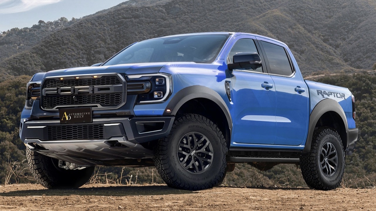 ใกล้โผล่แล้ว FORD NEW RANGER RAPTOR 2022 คาด วางเบนซิน V6 เทอร์โบคู่ ...