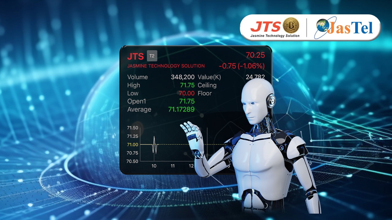 JTS เผยนำ JasTel เข้าตลาดหุ้น คาดมูลค่า 2 หมื่นล้าน ระดมทุนลุยเอไอ แกะ ...