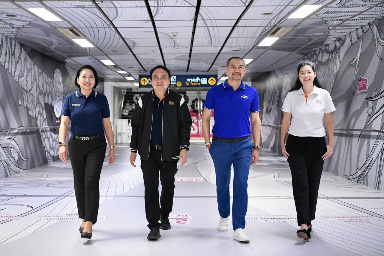สสส. ผนึกกำลัง BEM - BMN ชวนผู้โดยสาร MRT สำรวจอุโมงค์ปอด หยุดสูบ ลดเสี่ยง ต้นเหตุมะเร็งปอด