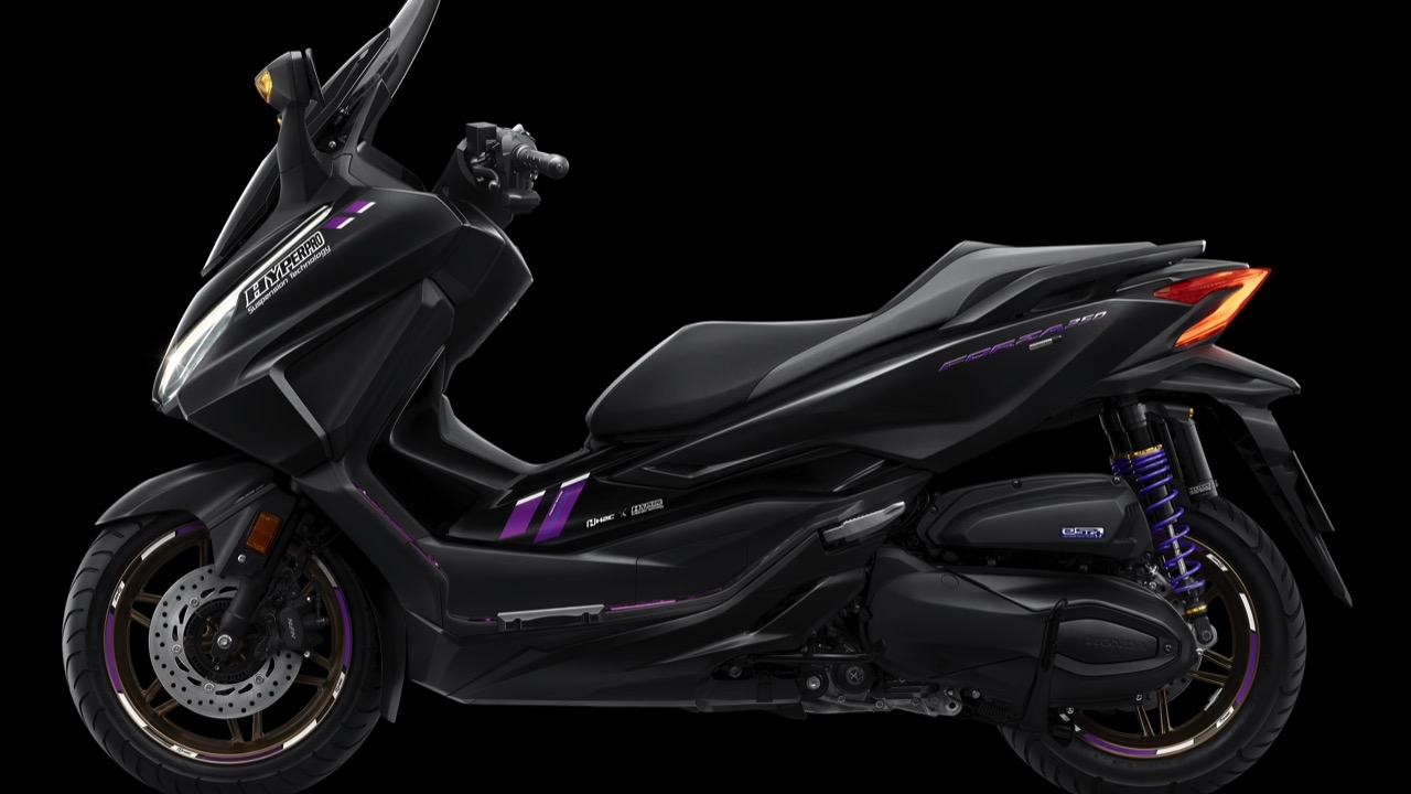 มาแล้วอย่างหล่อ THAI HONDA เปิดตัวจักรยานยนต์ FORZA350 HYPERRO SPECIAL EDITION