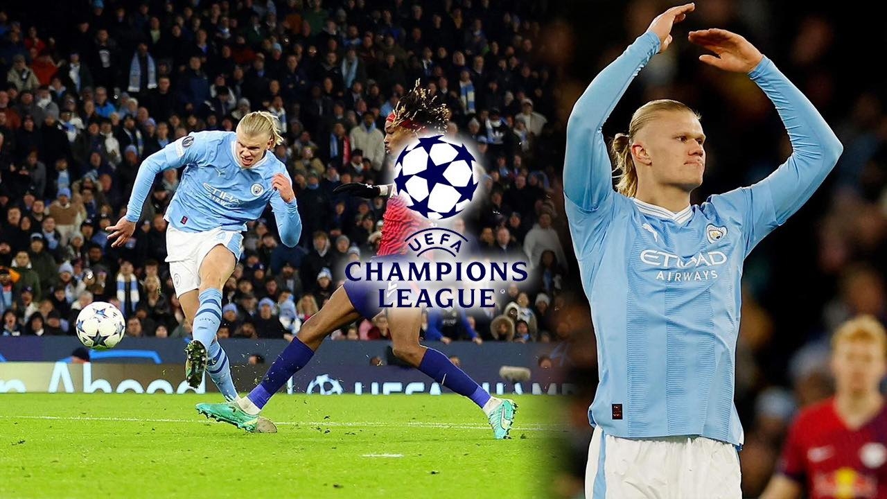 ดุดันไม่เกรงใจใคร "ฮาลันด์" จารึกสถิติสุดโหดหลังเกม "แมนฯ ซิตี้" รัวแซงดับ "ไลป์ซิก" UCL