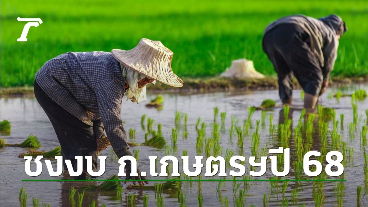 เกษตรฯ ชงเสนองบปี 68 รวม 4.37 แสนล้าน มุ่งเพิ่มรายได้เกษตรกร 3 เท่า ...