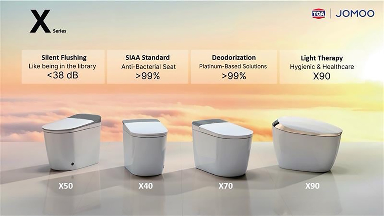TOA จับมือ JOMOO บุกตลาดสุขภัณฑ์ไทย ตั้งเป้ายอดขาย 200 ล้านบาทใน 3 ปี