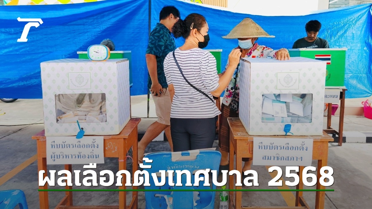 ผลเลือกตั้งเทศบาล 2568 ไม่เป็นทางการ “ว่าที่นายกเทศมนตรี” ในพื้นที่น่าจับตา